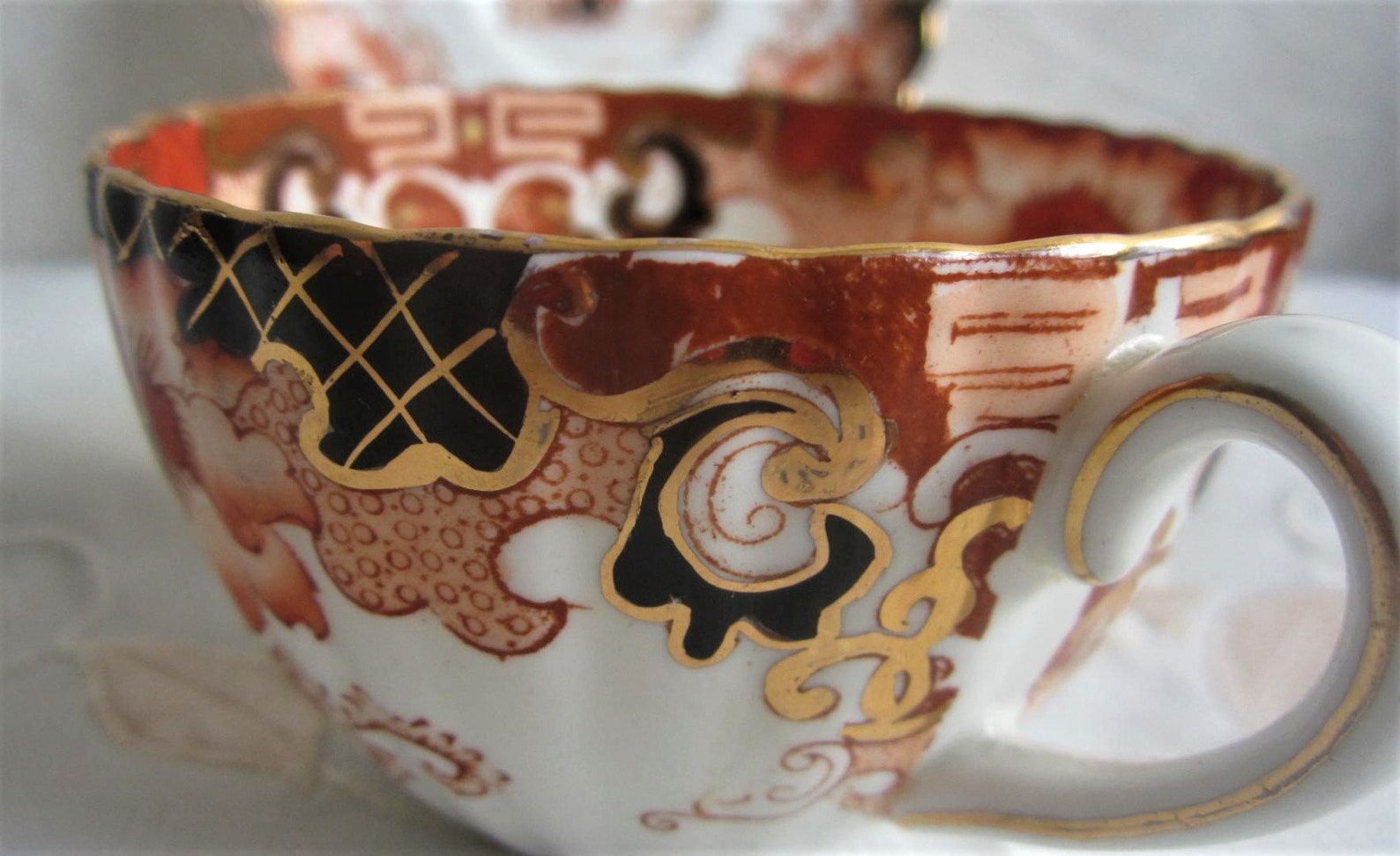 Samuel Radford Imari Teacup Reg. No. 390220 1891-1913 Antique - Etsy