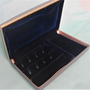 Blue Jewelry Case Blue Velvet 70s Jewel Travel Case Mele Style Case ...