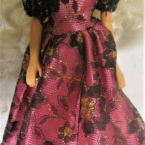 1987 Totsy Doll Blonde Sandi Totsy Black Lace Gown Totsy Magic Moments ...