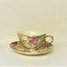 Royal Elfreda Rose Chintz Teacup, Gold Handle, 1980s Porcelain - Etsy ...