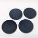 Dark Blue Buttons 48mm 4 Blue Buttons 2 Inch 70s Textured - Etsy