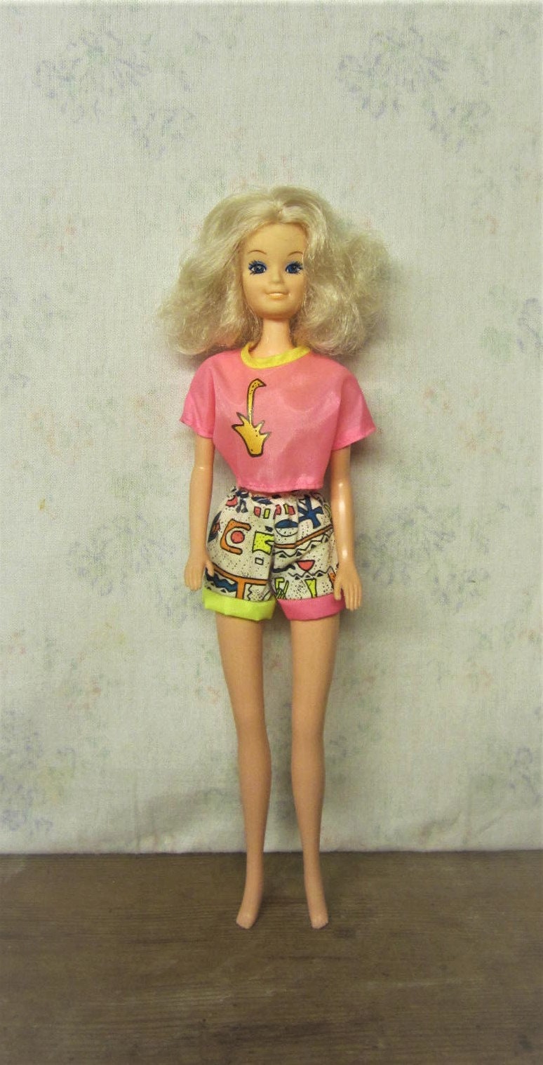 1987 Totsy Doll Blonde Sandi Totsy Shorts & Top Totsy Magic | Etsy