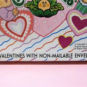 Cabbage Patch Kids Valentines Cards Sealed in Box 1992 Valentines Card ...
