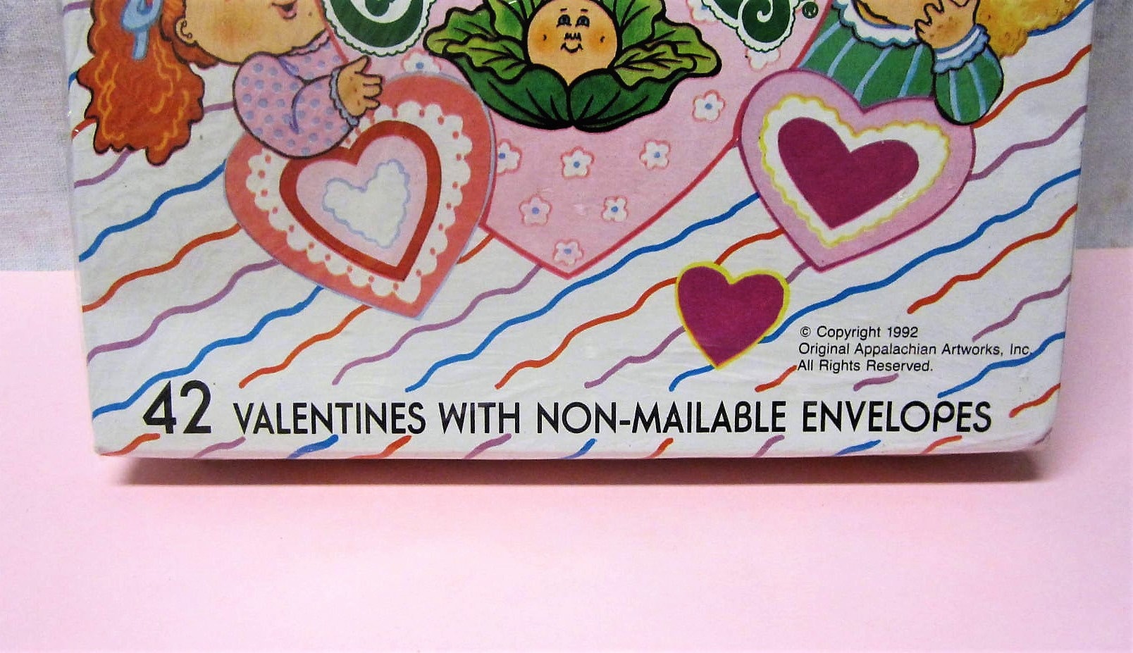 Cabbage Patch Kids Valentines Cards Sealed in Box 1992 Valentines Card ...
