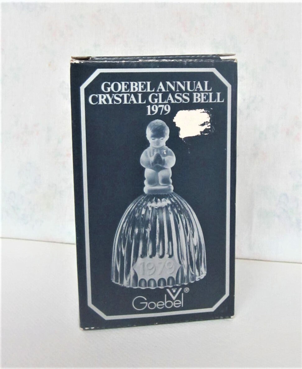 1979 Goebel Glass Bell in Original Box Annual Goebel Bell | Etsy