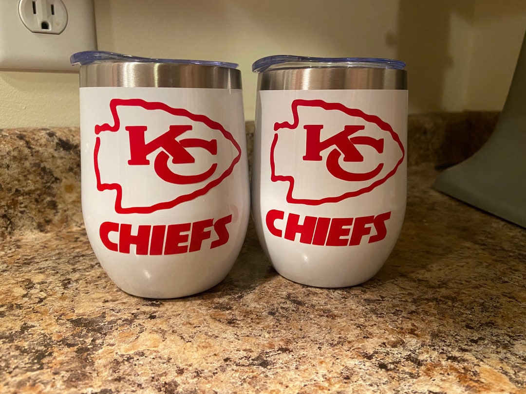 Kansas City Chiefs Insulated Wine Cup | KC Football | Wine Tumbler ...