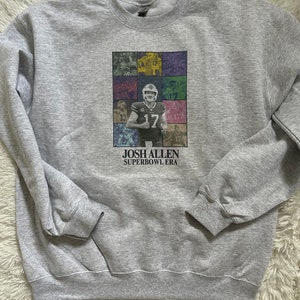 Josh Allen Era Crewneck Sweatshirt | Era Tour | Buffalo | Crewneck ...