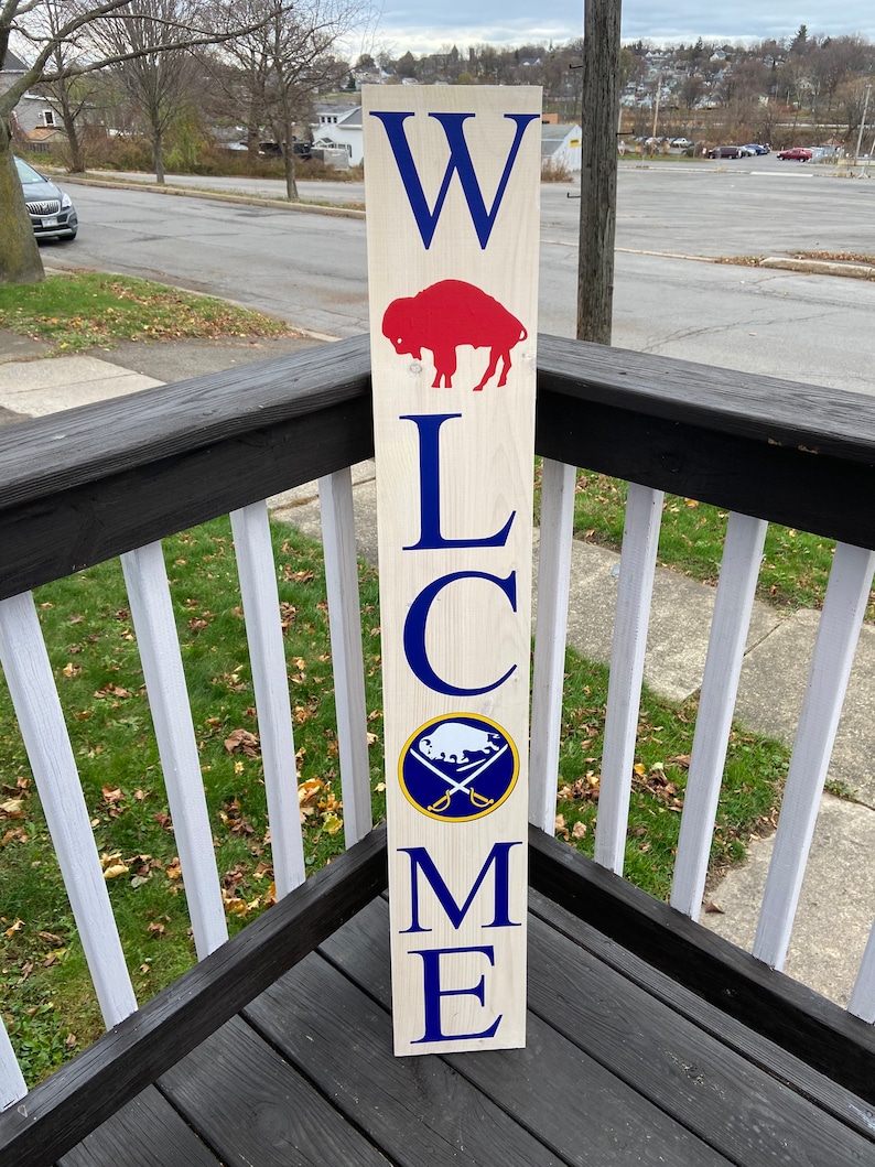 Buffalo Welcome Sign | Buffalo Sabres | Buffalo Bills | Buffalo Fan ...