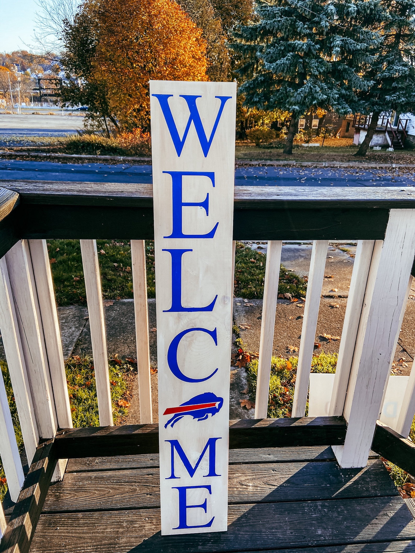 Buffalo Bills Welcome Sign | Buffalo Bills Sign | Football Sign ...