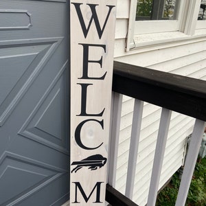 Welcome Buffalo Bills Sign | Buffalo Bills | Porch Sign | Front Porch ...