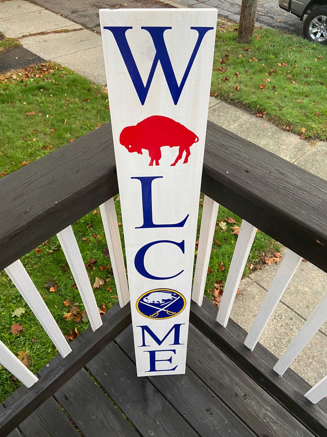 Buffalo Welcome Sign Buffalo Sabres Buffalo Bills | Etsy