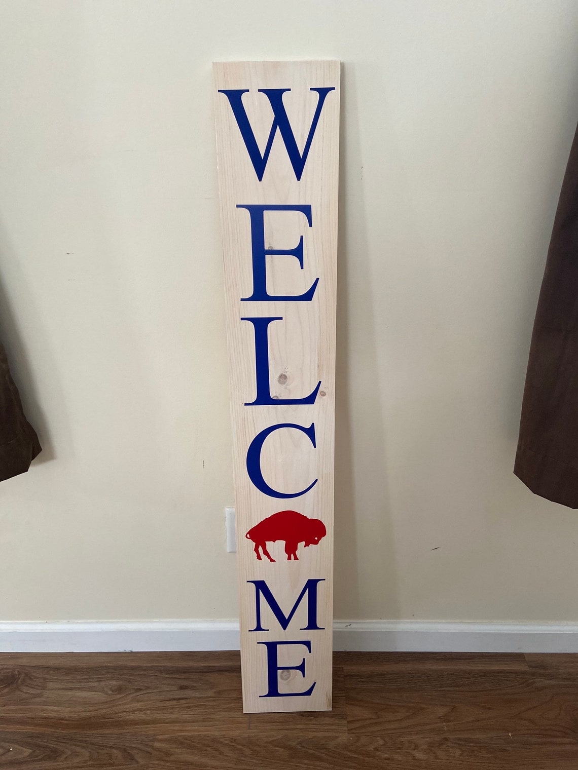 Buffalo Welcome Sign Throwback Buffalo Bills Buffalo Fan | Etsy