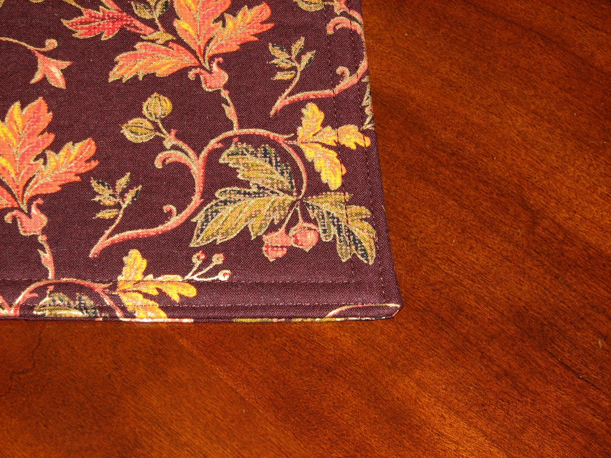 Placemats set of 6 Thanksgiving table decor Fabric | Etsy