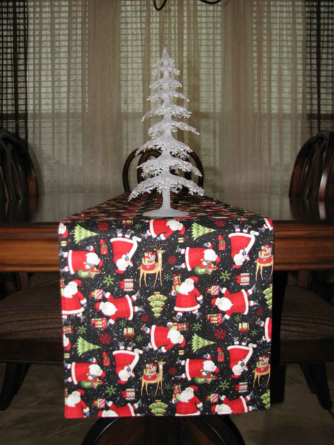 Christmas Table Runner, Winter Table Runner, Holiday Table Runner ...