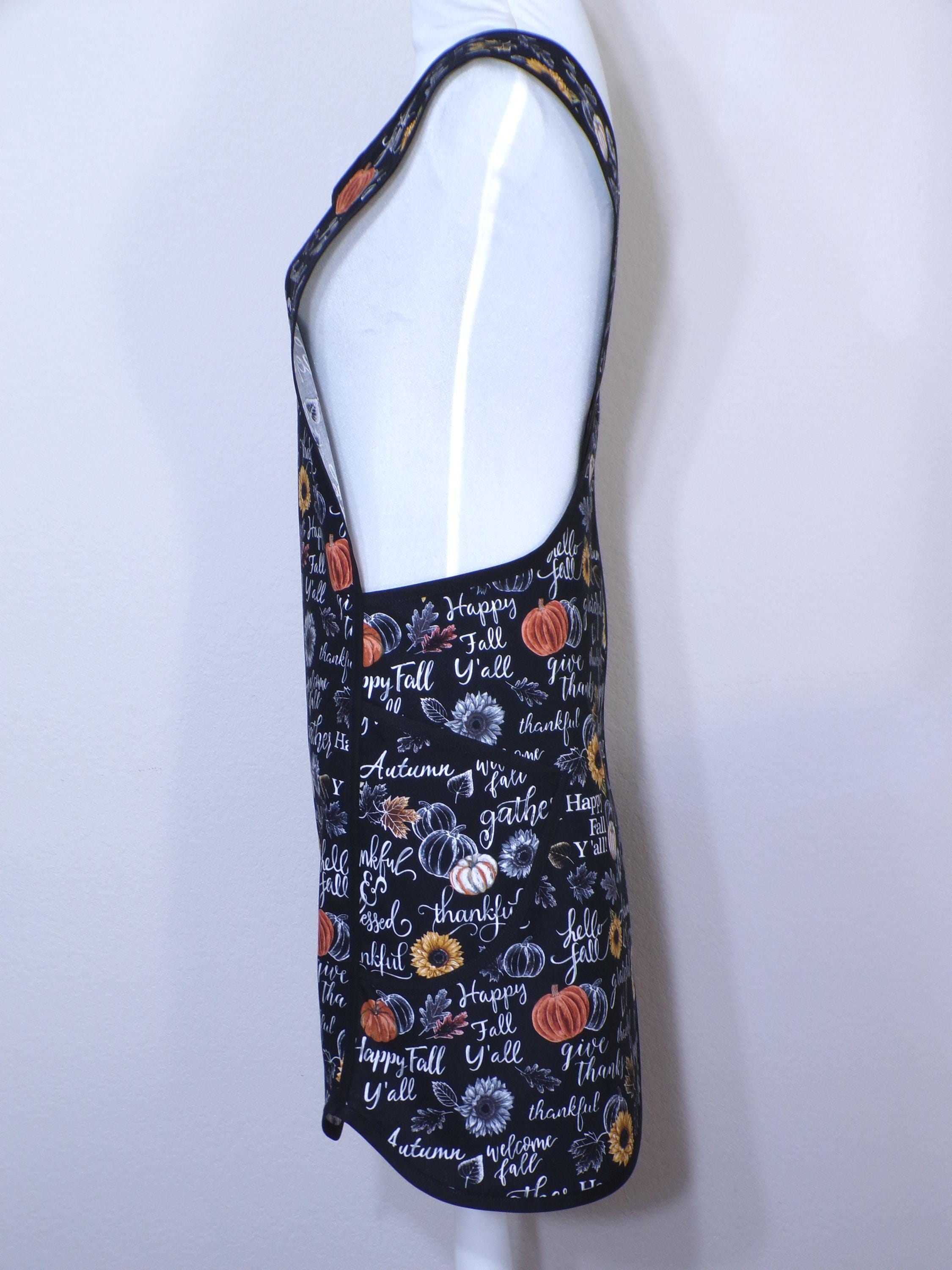 Baking Apron, Criss Cross Apron, Cross Back Apron, Old Fashioned Apron ...