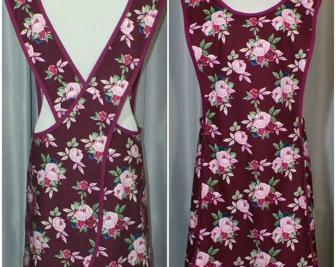 Aprons for Women, Pinafore Apron, Baking Apron, Cross Apron, Cross Back ...