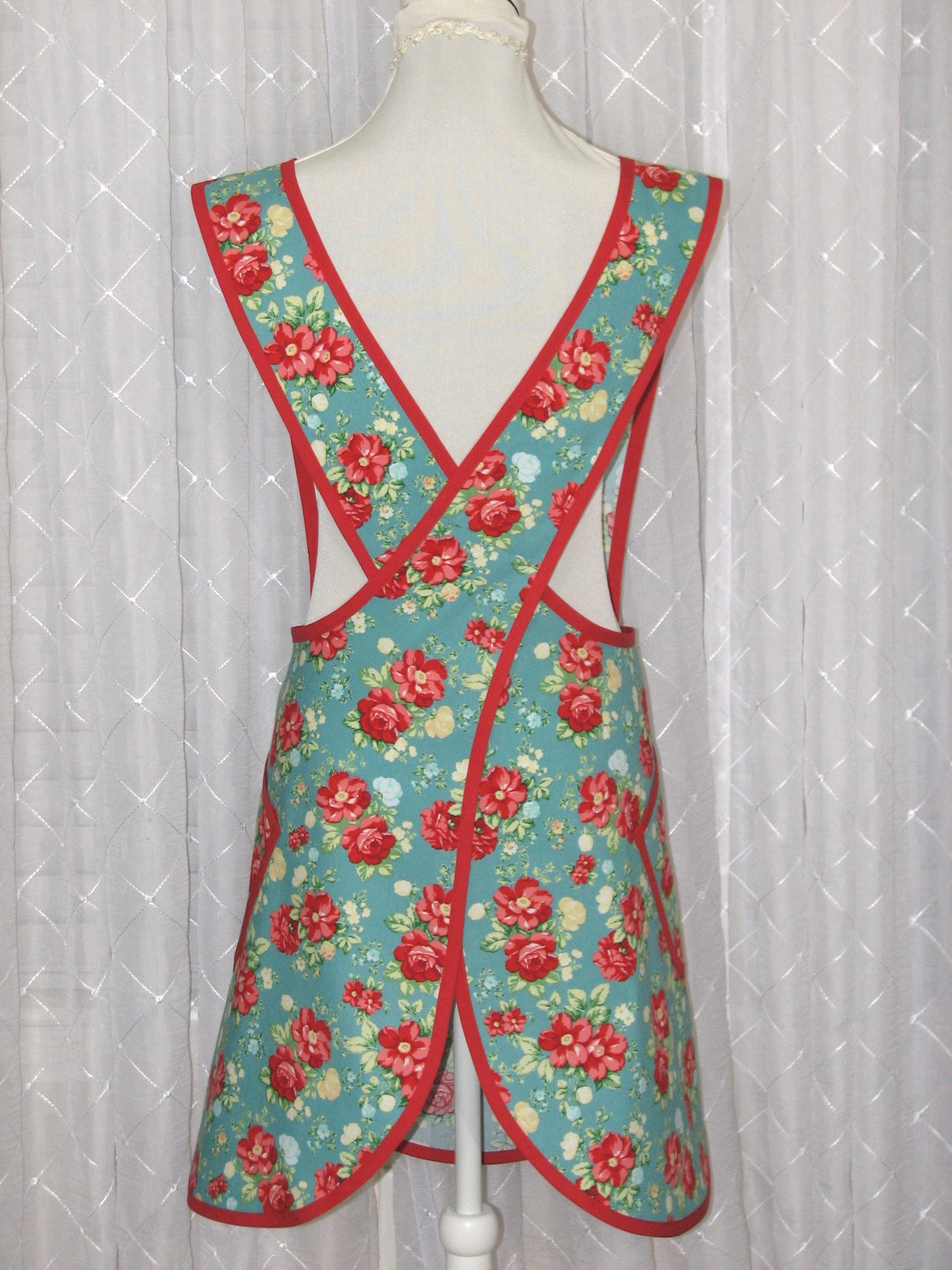 Plus Size Apron Old Fashioned Apron Cross Over Apron Baking - Etsy
