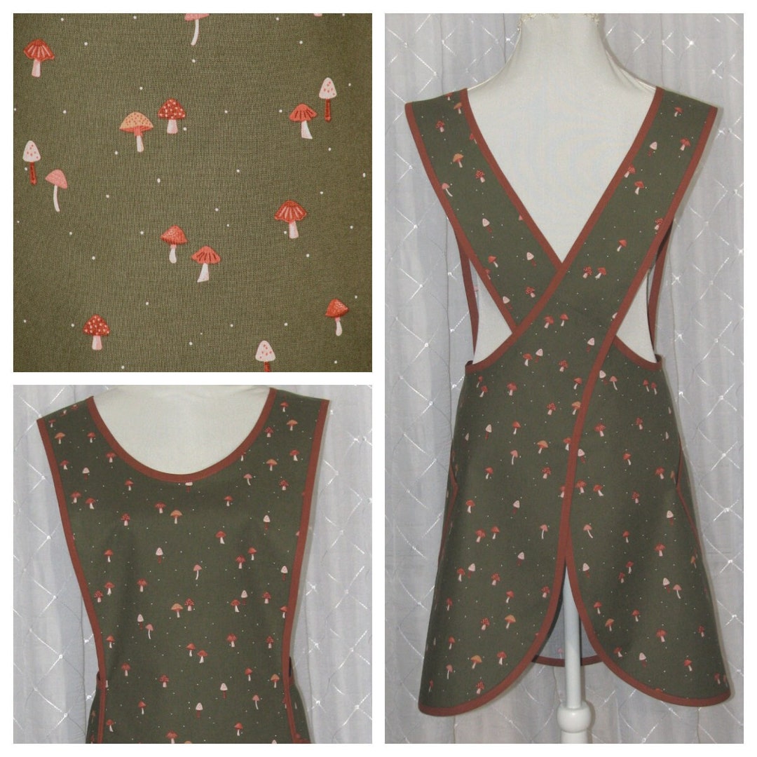 Pinafore Apron, Baking Apron, Aprons for Women, Old Fashioned Apron ...