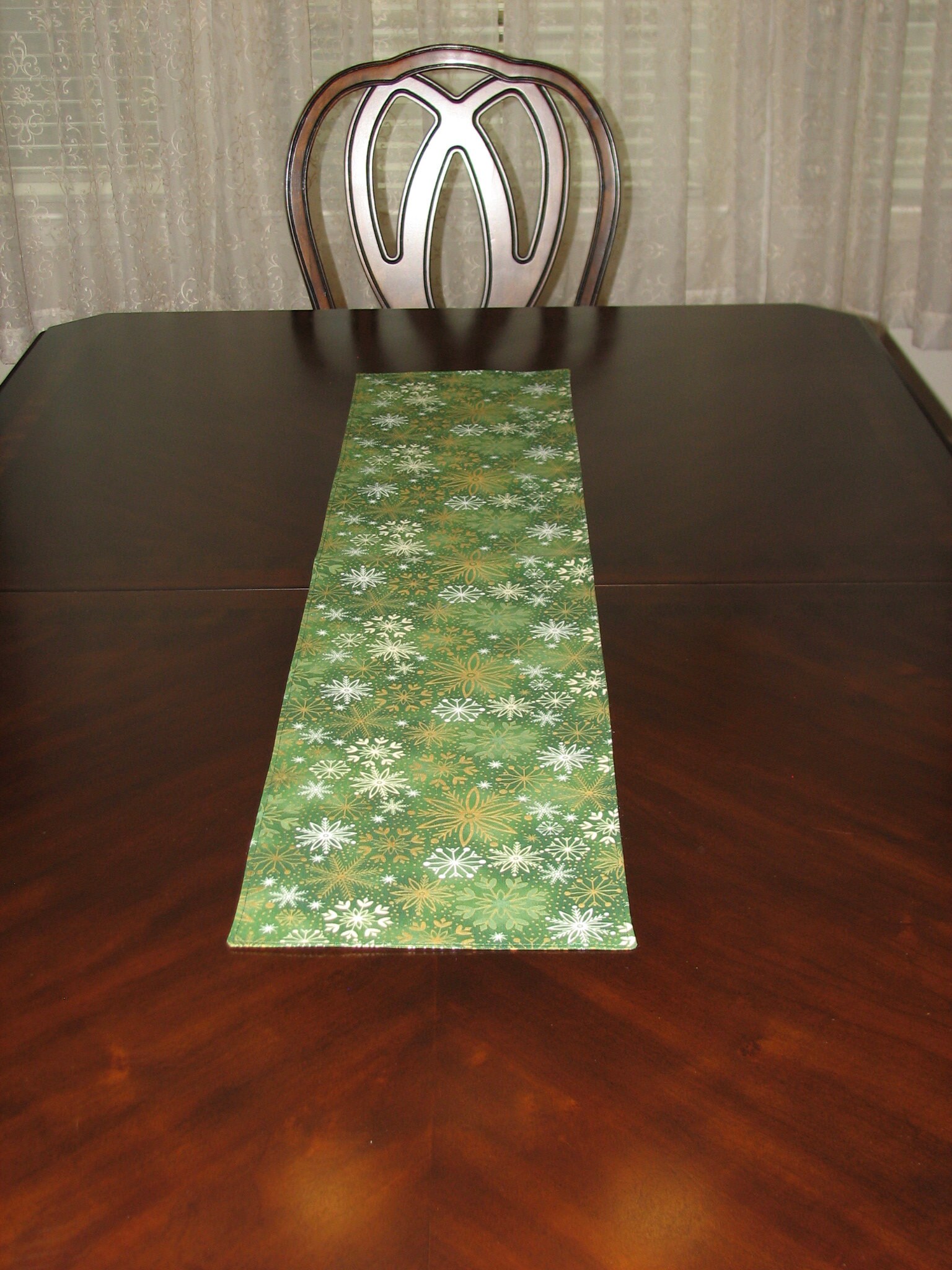 Gold Table Runner Green Table Runner Christmas Table Runner - Etsy