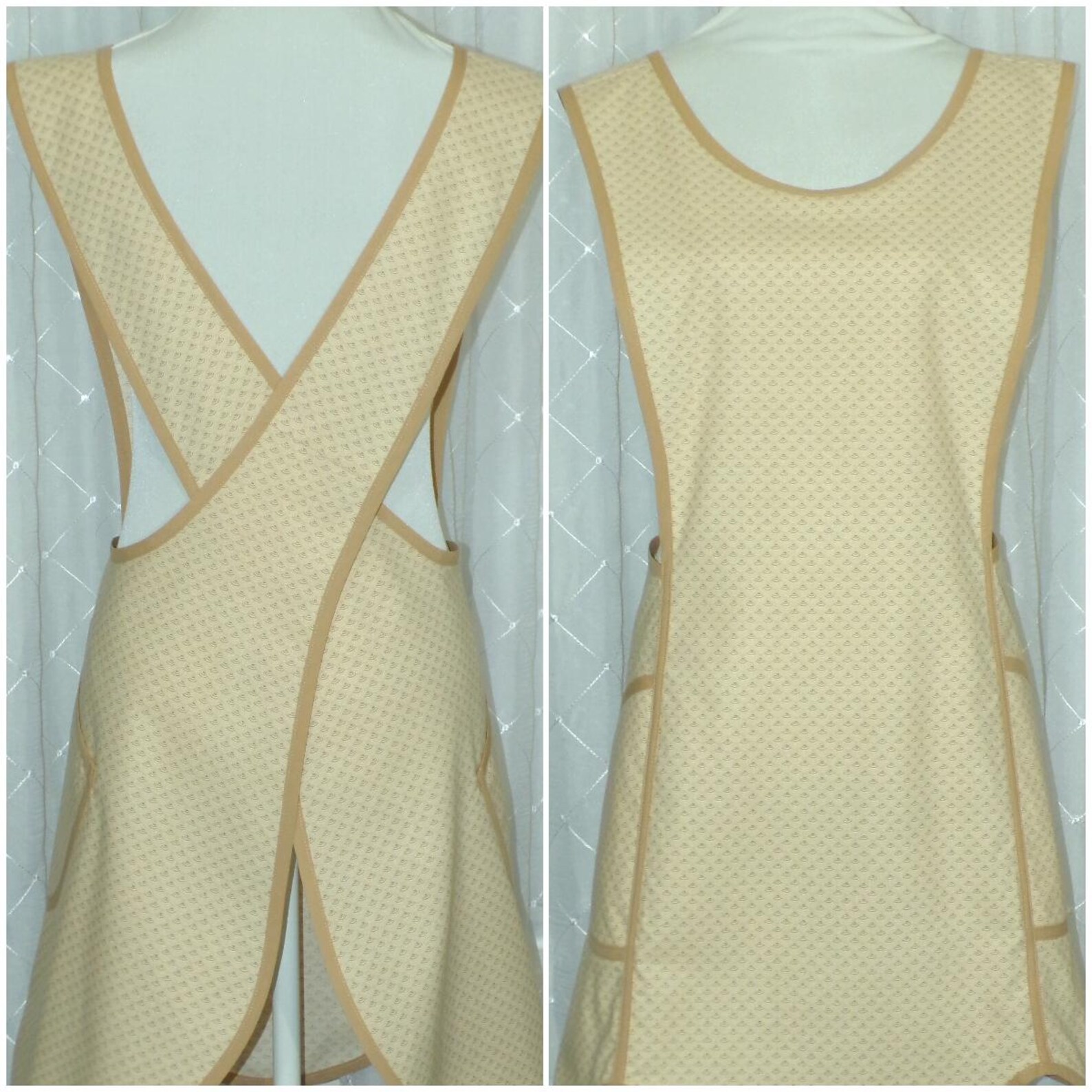 Old Fashioned Apron, Baking Apron, Aprons for Women, Pinafore Apron ...