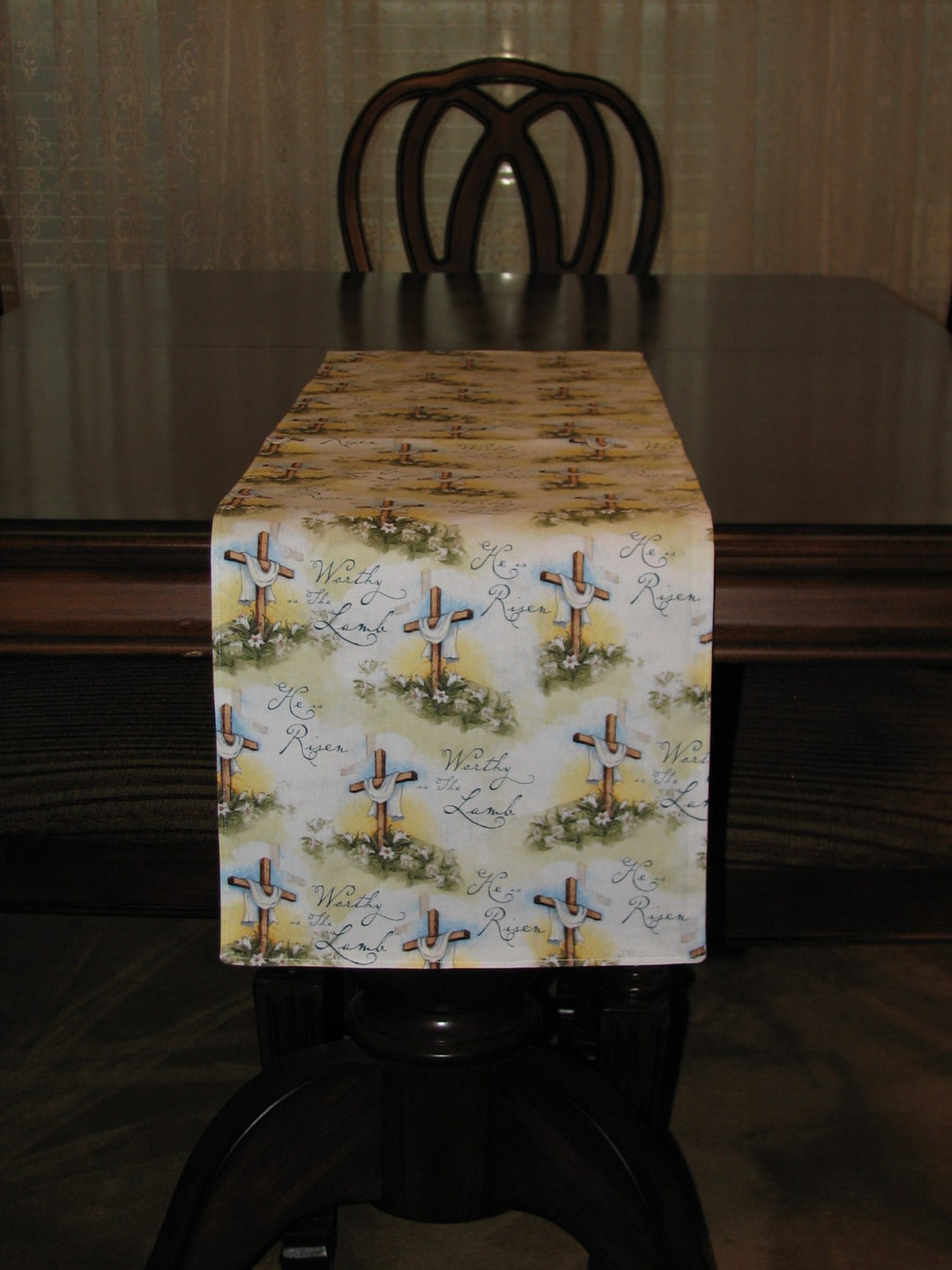 Christian Easter Decor, Easter Cross Decor, Easter Mantle Decor, Easter ...