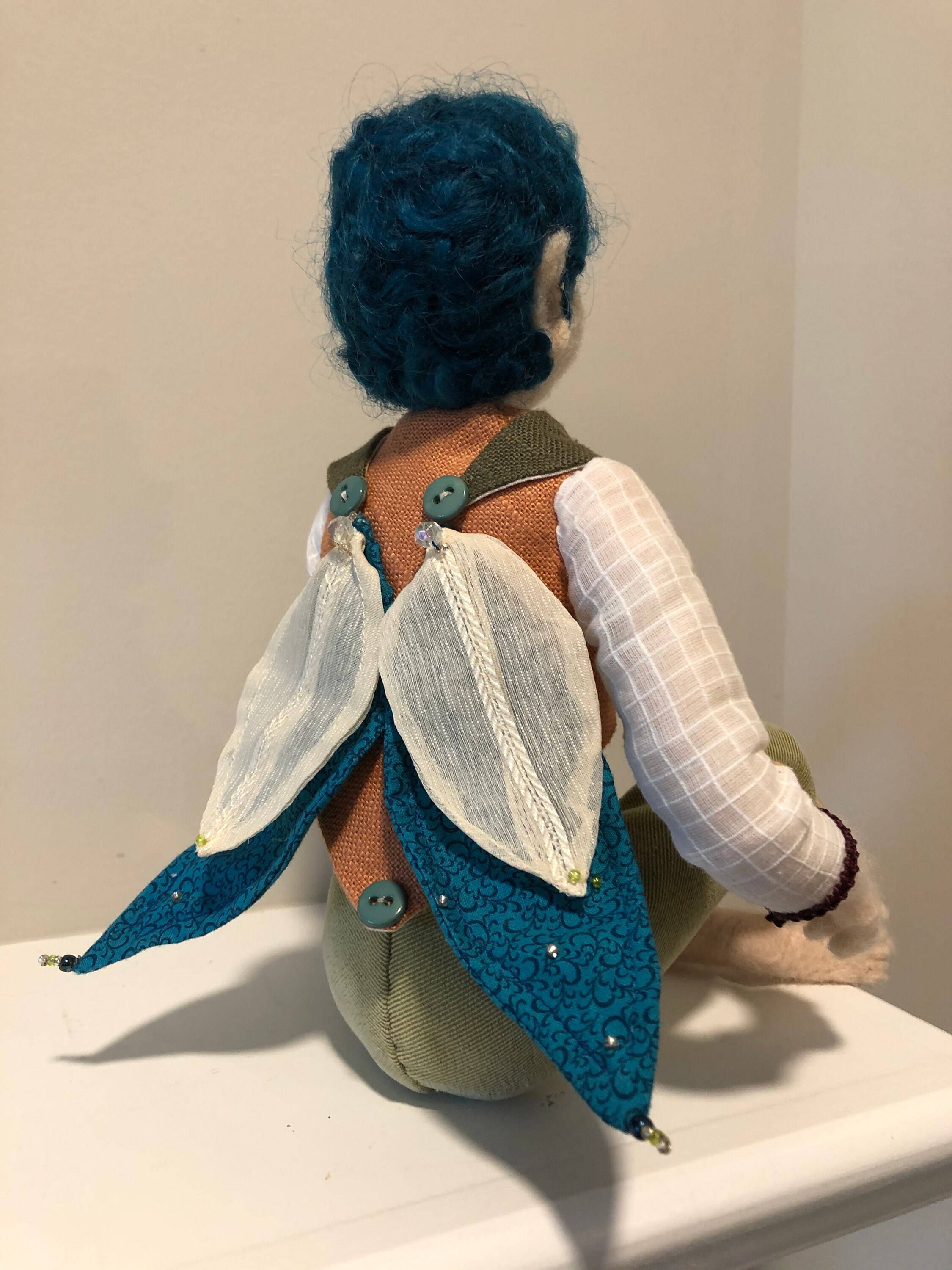 Ocean Sprite, Needle Felted Sprite, Elf - Etsy