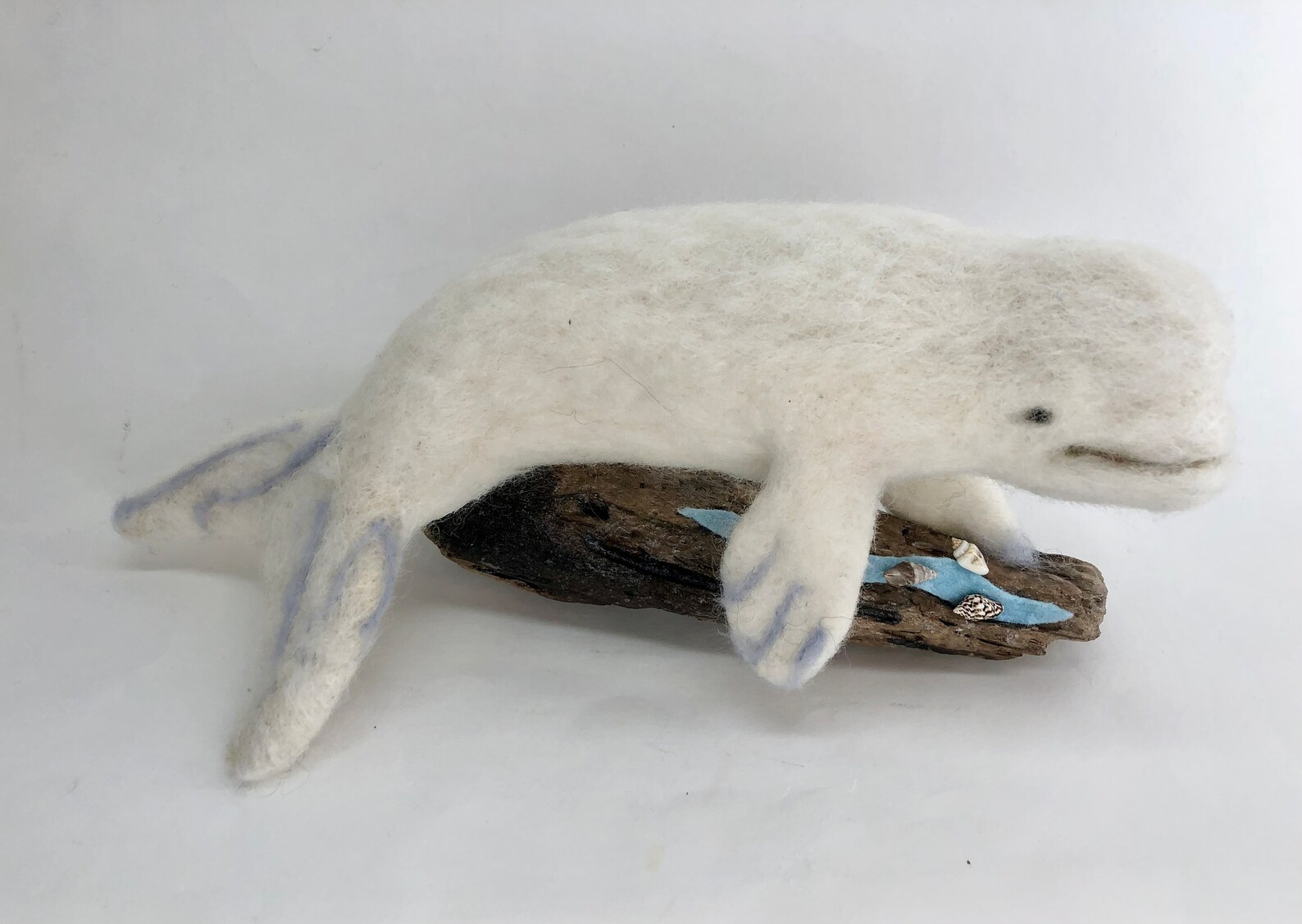 Whale, Beluga Whale, Needle Felt Whale, White Wale - Etsy