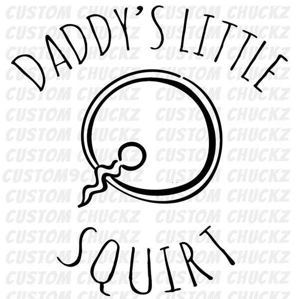 Daddys Little Squirts Svg Etsy Sweden