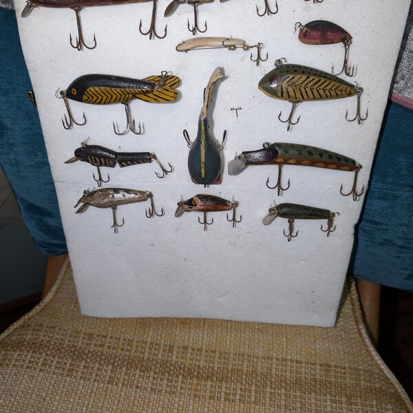 Old Fishing Lures - Etsy