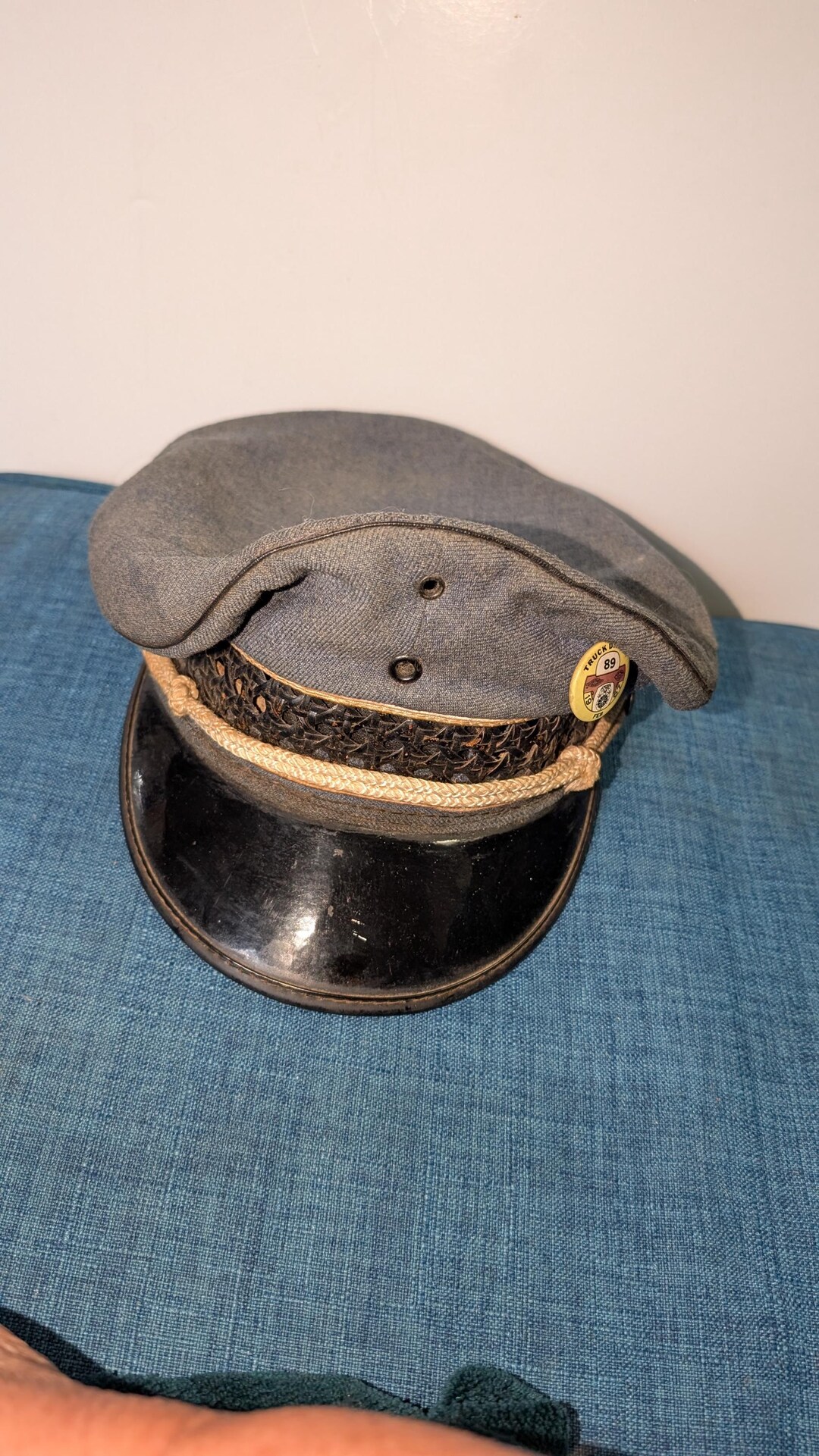 1960's Vintage Greyhound Bus Drivers Hat-with Pin - Etsy