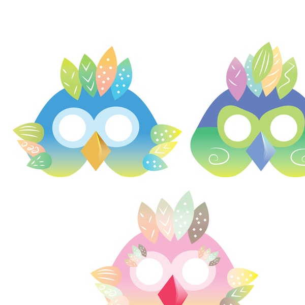 Bird Mask - Etsy