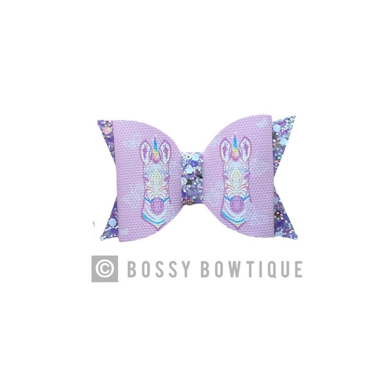 Zebra Hair Bow - Etsy