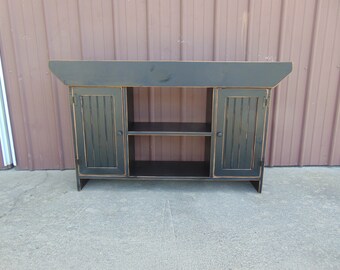 Primitive tv stand | Etsy