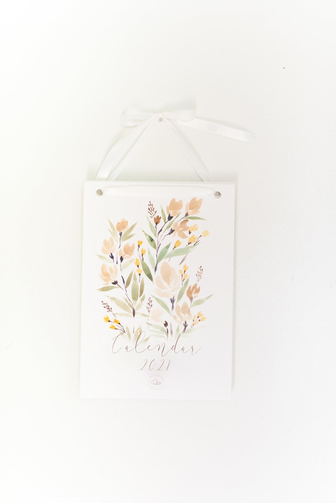 Hanging Ribbon 2021 Calendar - Etsy