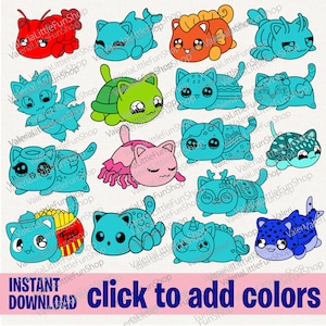 Aphmau Meemeows Mystery Plush SVG and PNG FILES - Etsy