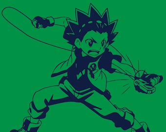 Beyblade Vector Digital Files Eps Pdf Svg Dxf Png and | Etsy