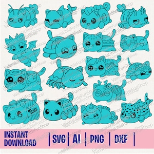 Aphmau Meemeows Mystery Plush SVG and PNG FILES - Etsy