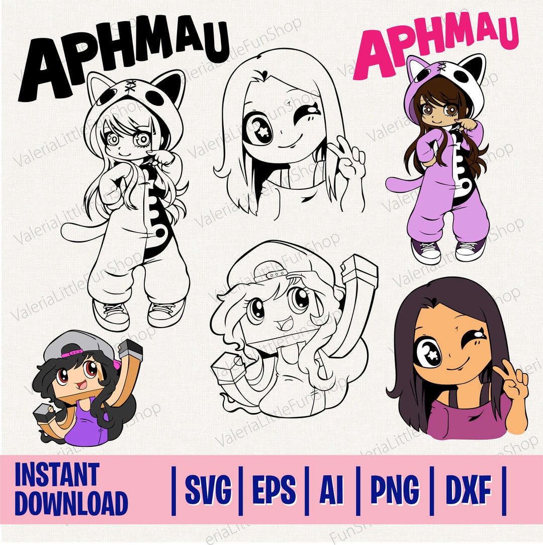 Aphmau Digital Files ,svg, Ai ,eps, Pdf, Dxf, Png - Etsy Australia