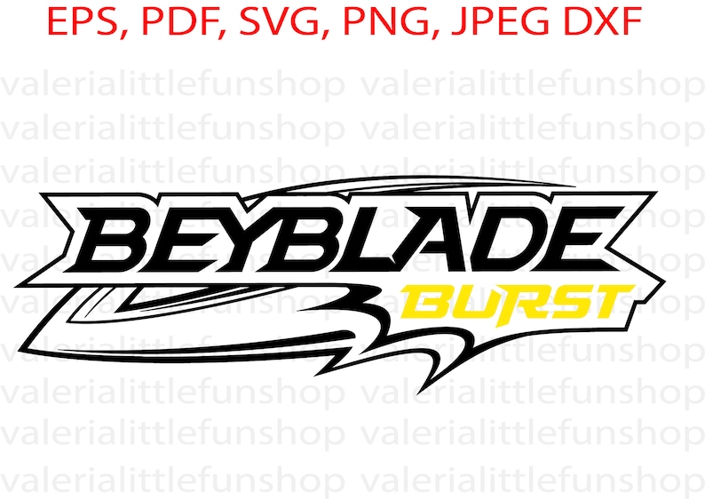 Beyblade Vector Digital Files , Eps, Pdf, Svg, Dxf, Png and Jpeg - Etsy