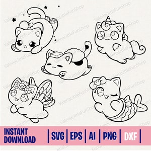 Aphmau Meemeows Digital Files ,svg, Ai ,eps, Pdf, Dxf, Png - Etsy