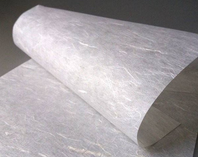 Plain Rice Paper Unprinted Mulberry Paper Blank White X 5 A4 - Etsy