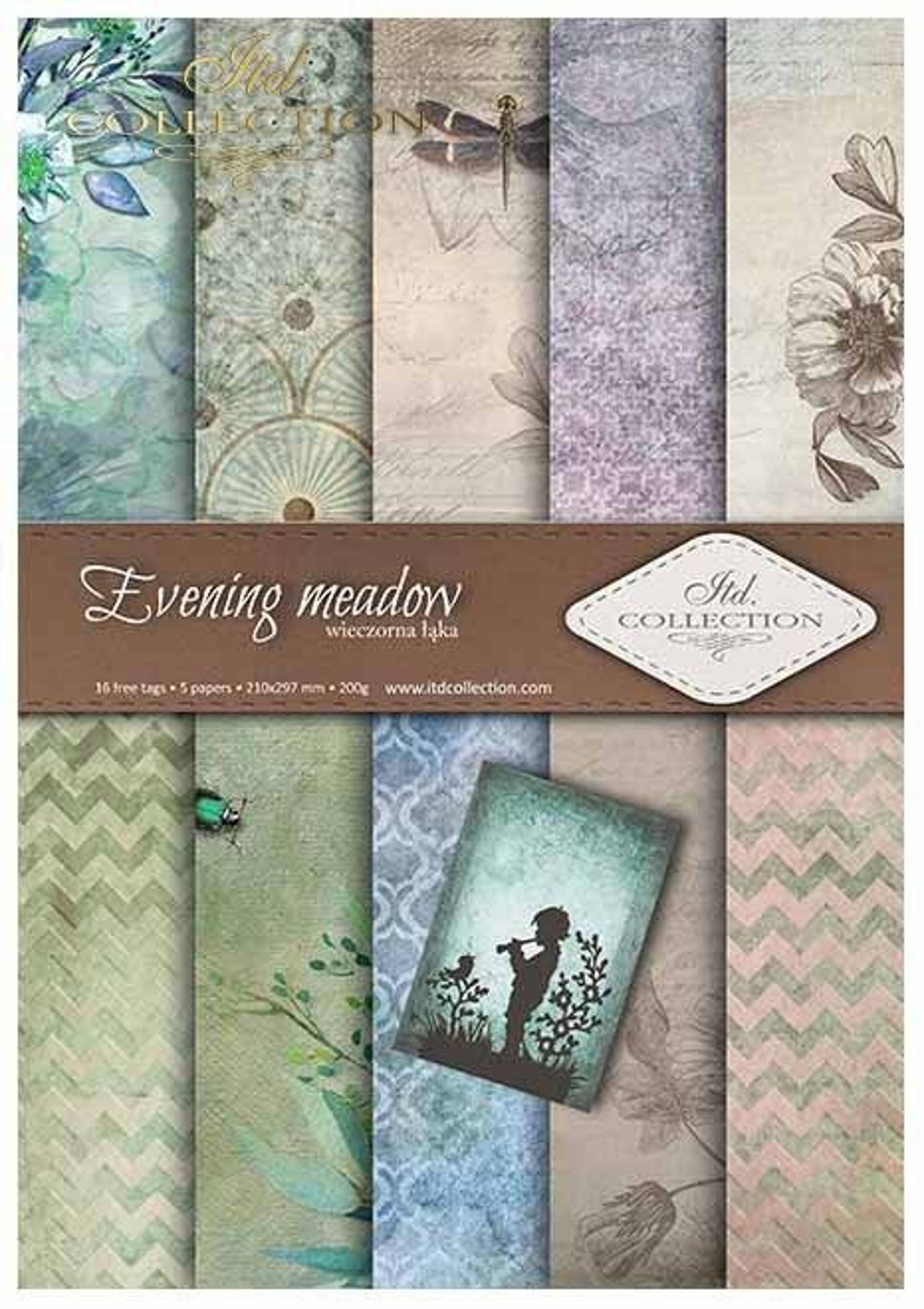 Scrapbook Paper Set A4 Scrapbook Set 5 Double Sided Sheets - Etsy UK