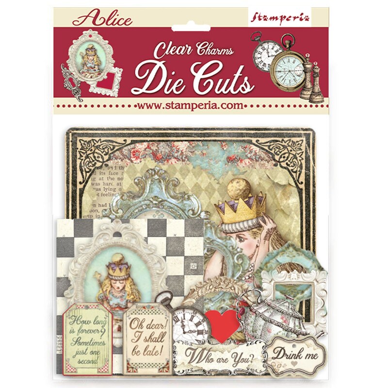Stamperia Wonderland Die Cuts - Etsy