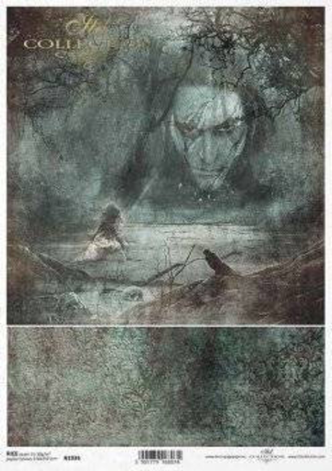 Rice Paper for Decoupage, Single A4 Sheet, Gothic Stories, Decoupage ...