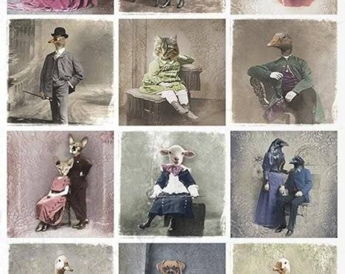 Rice Paper for Decoupage Single A4 Sheet Victorian People - Etsy