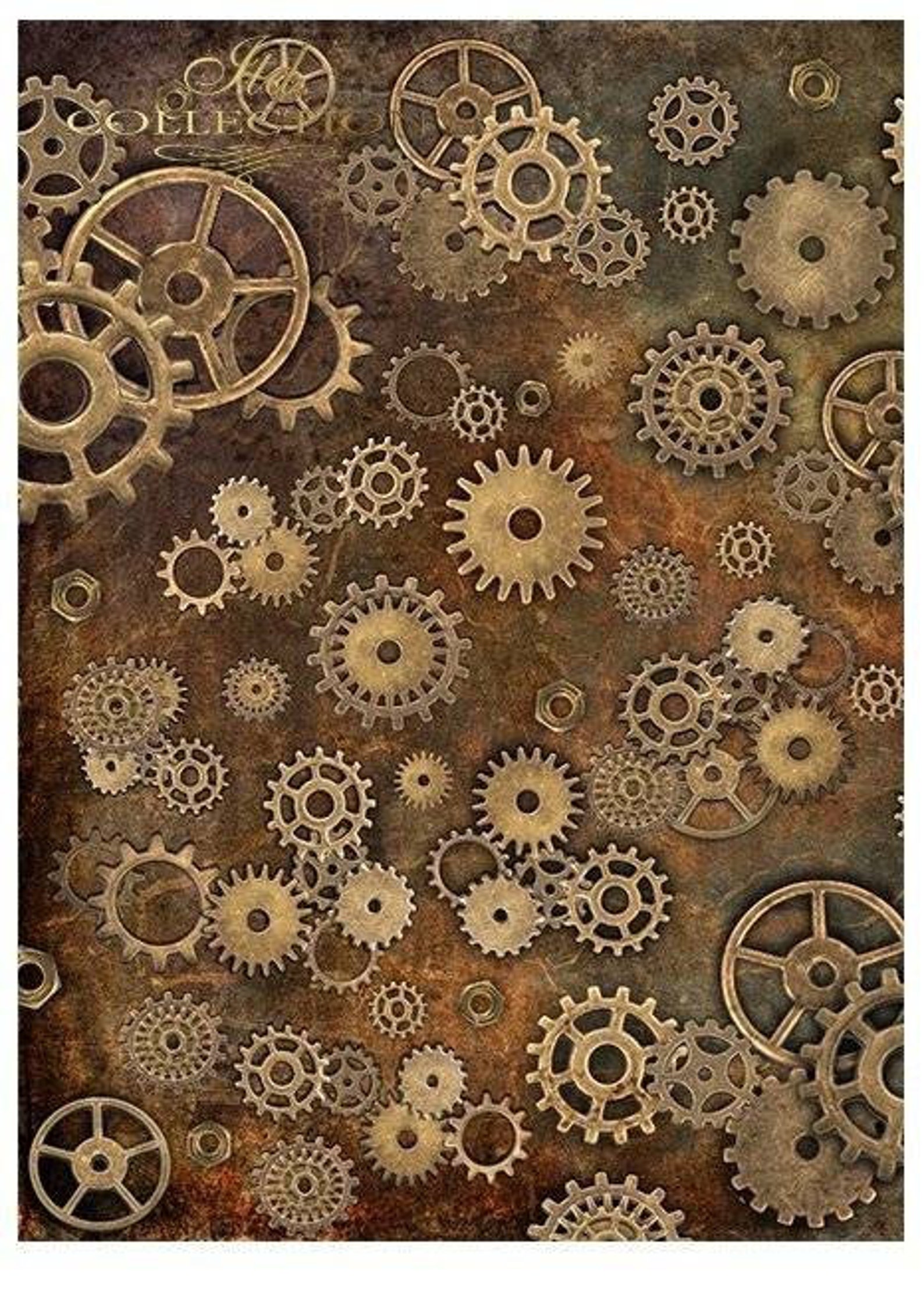 Scrapbook Paper, A4 Steampunk Scrapbooking Paper Set, 5 Double Sided ...