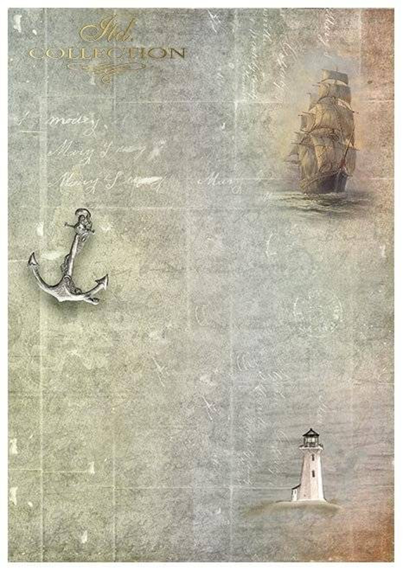 Scrapbook Paper A4 X 5 Double Sided Sheets Nautical Expedition - Etsy UK