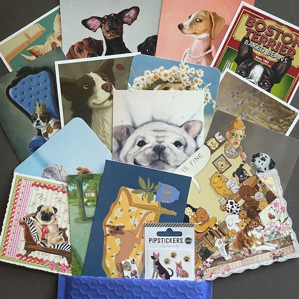 Dog Postcard - Etsy
