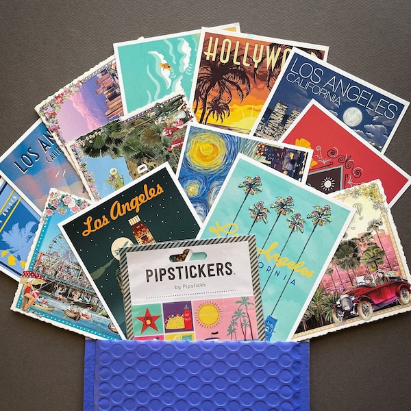 Los Angeles Sticker - Etsy