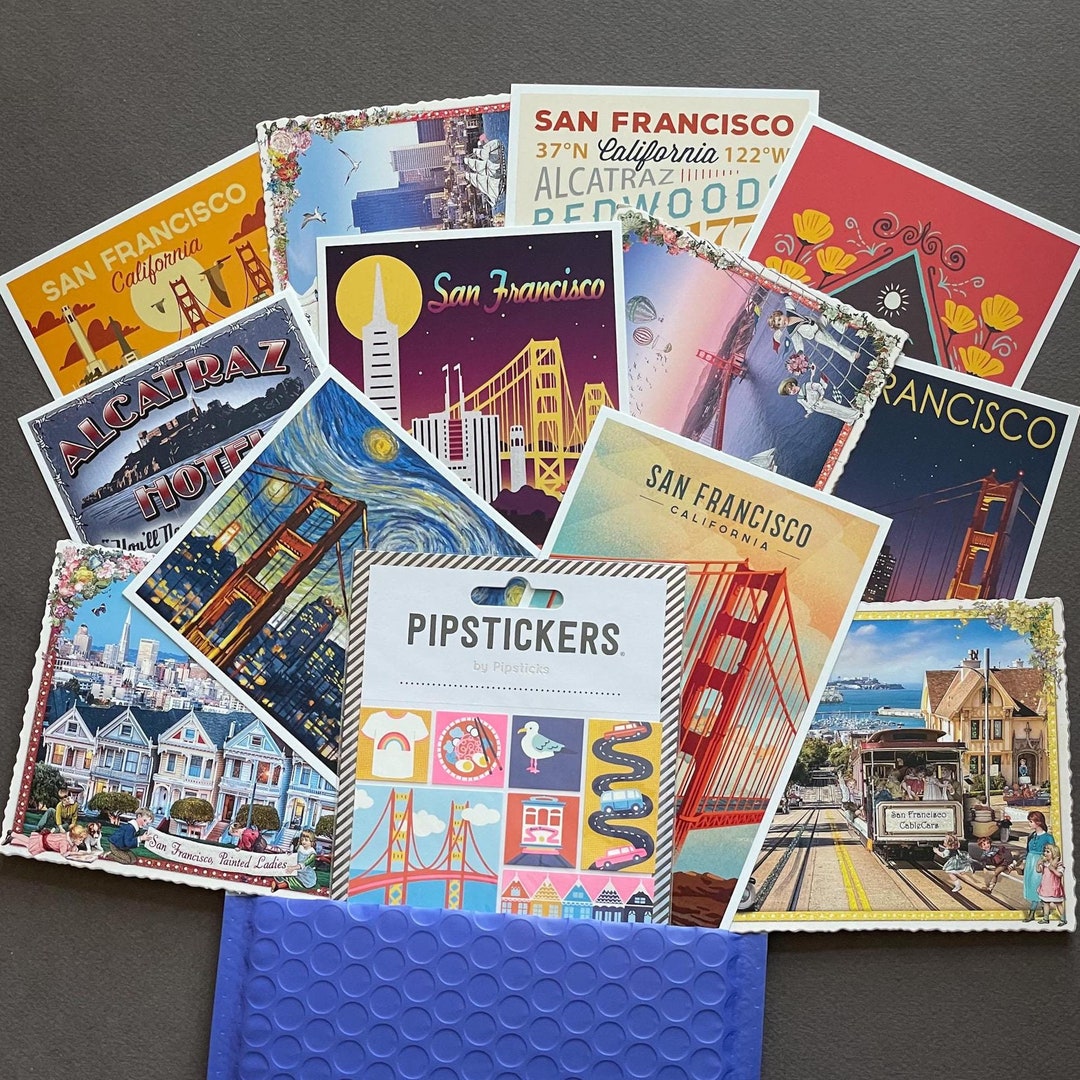 San Francisco, California Postcard Pack - San Francisco Postcards and ...